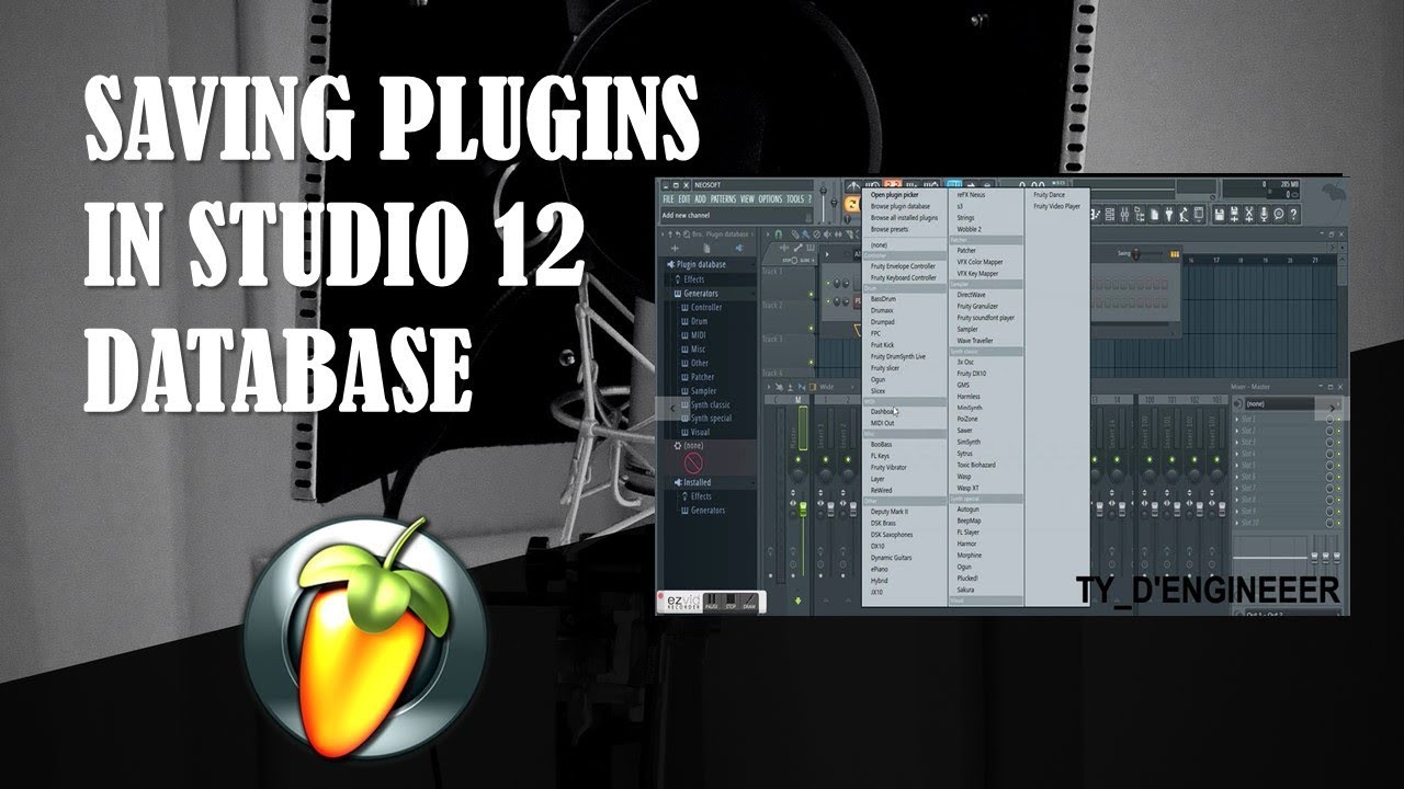 Adding VST plugins within your FL Studio 12 database - YouTube