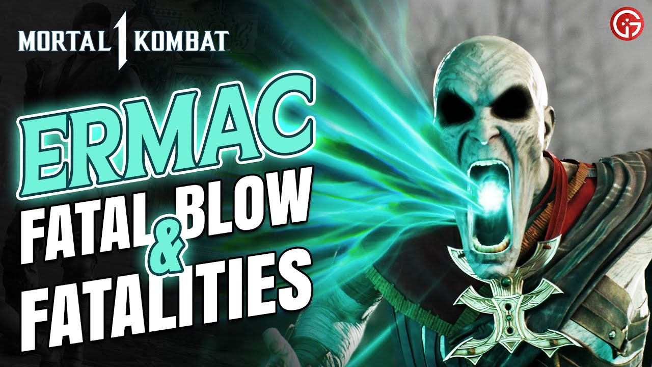 MK1 Ermac Fatal Blow And All Fatalities 💀🔥*NEW* DLC Character - YouTube