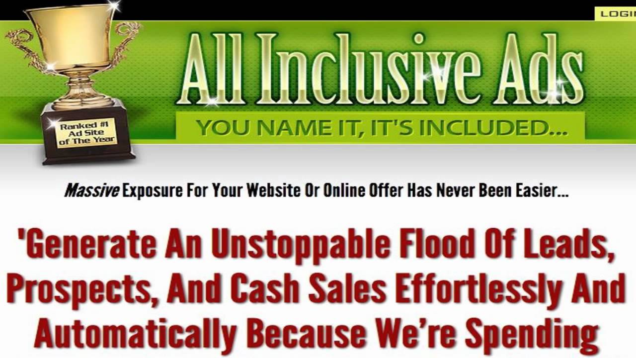 All Inclusive Ads Review 2012 - YouTube