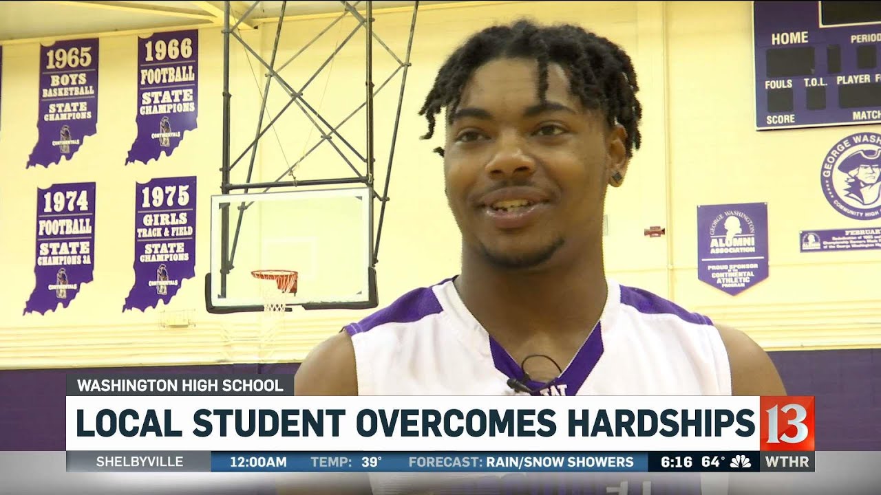 Local student overcomes hardships - YouTube
