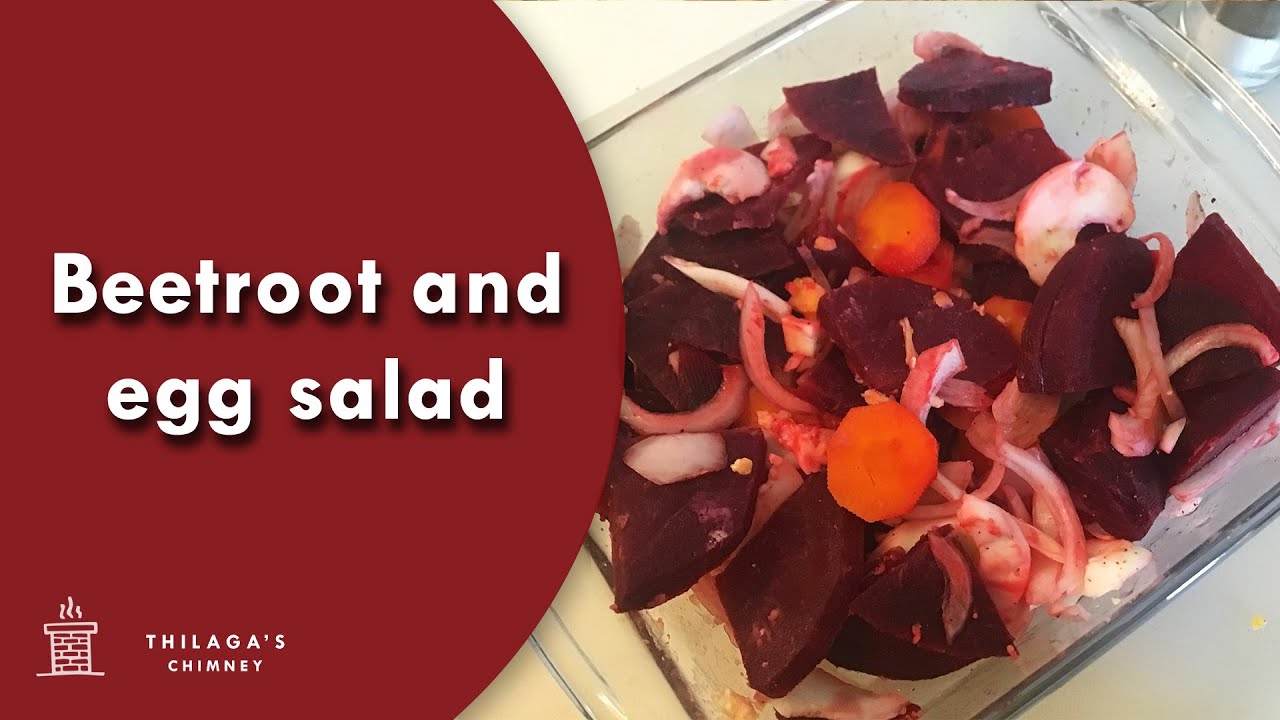 Beet root and egg salad | Recipe | - YouTube