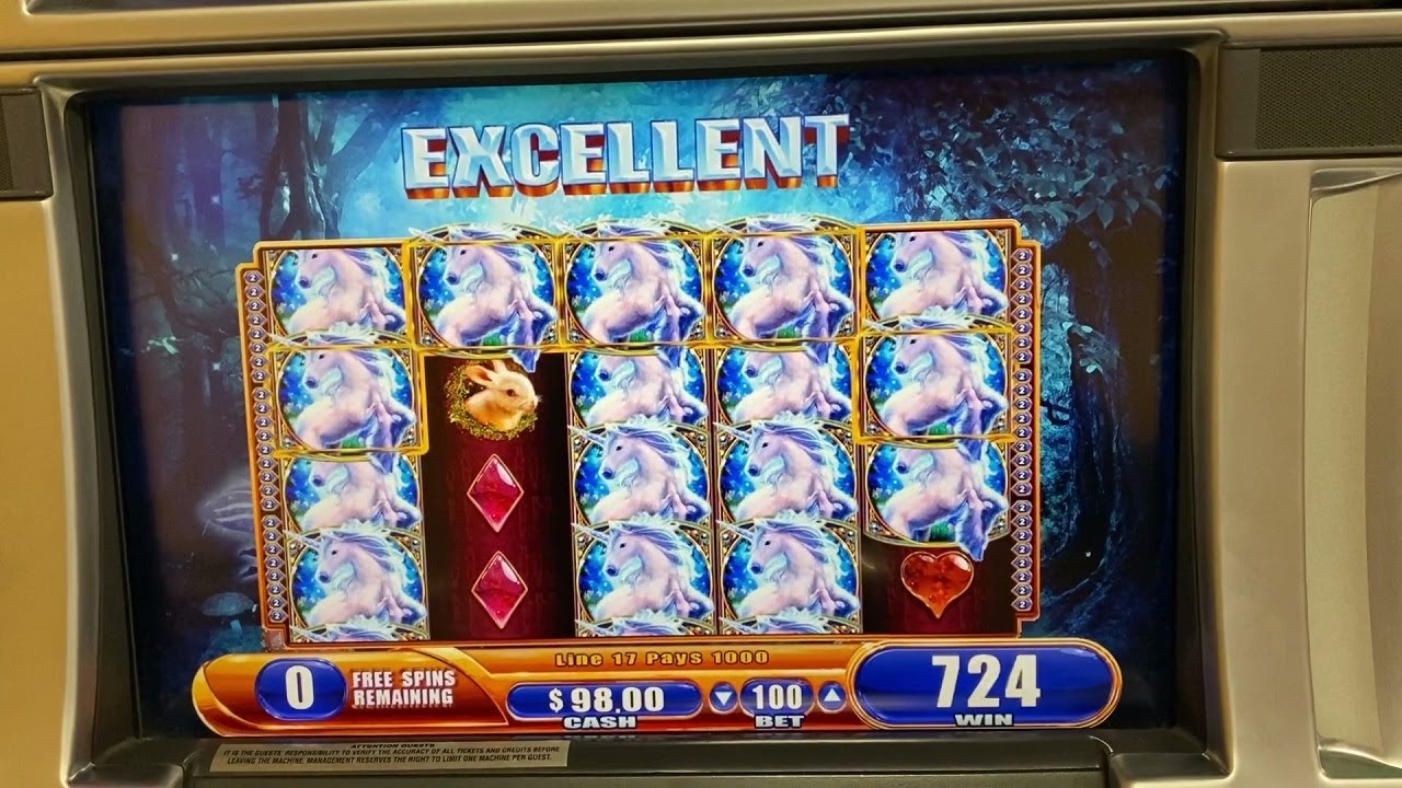 BIG WIN! 🦄 Mystical Unicorn Slot Machine - YouTube