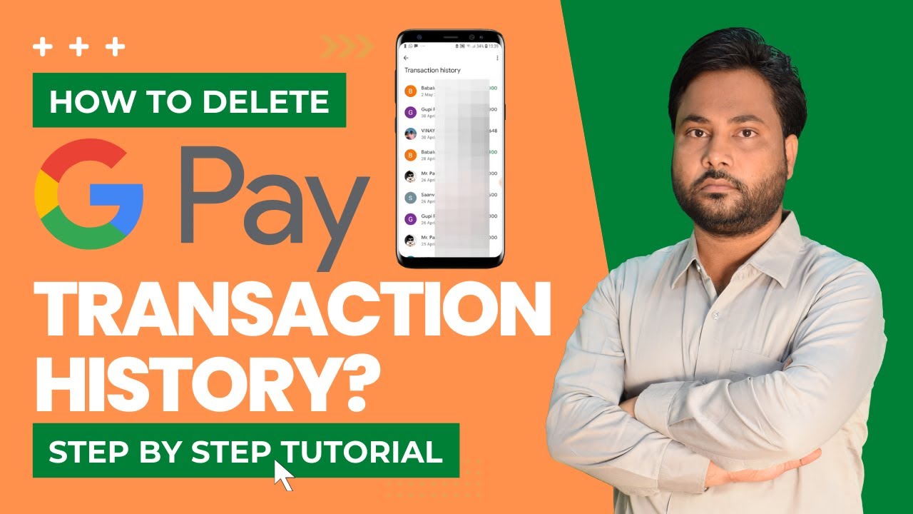 How to delete Google Pay Transaction History in 5 Minutes? How to ...