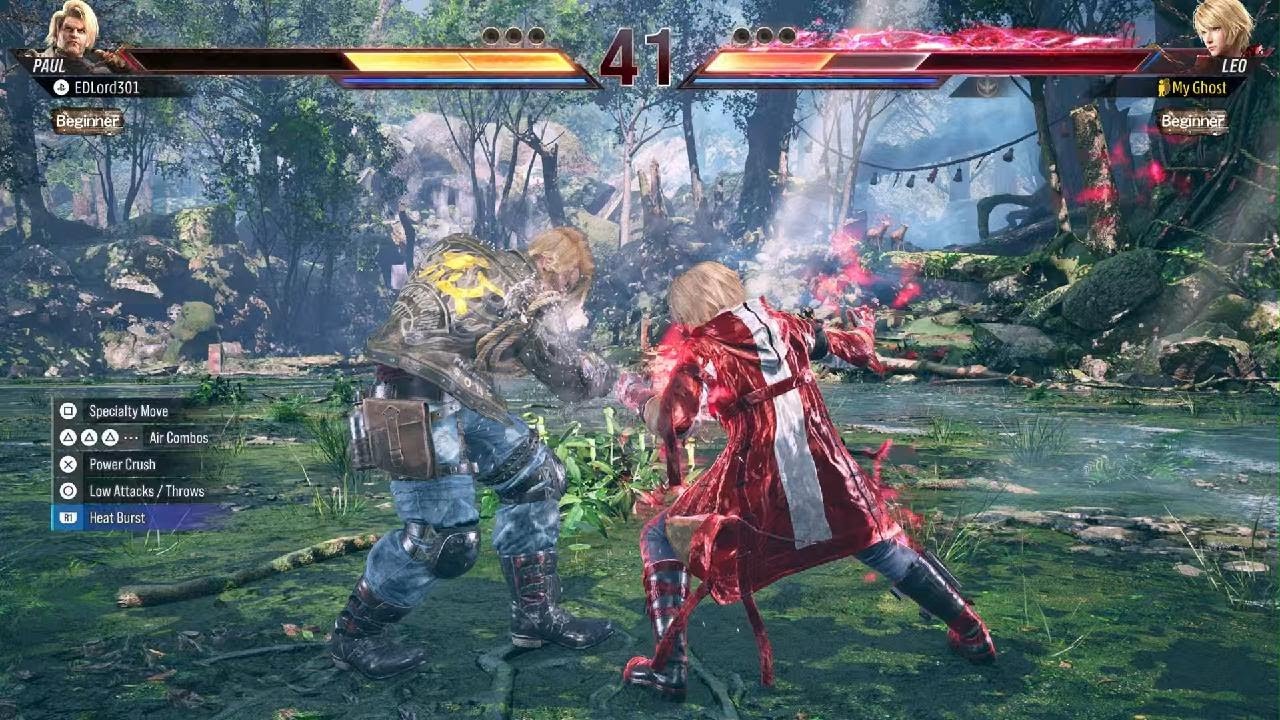 TEKKEN 8 Paul Phoenix vs Leo Super Ghost Battle - YouTube