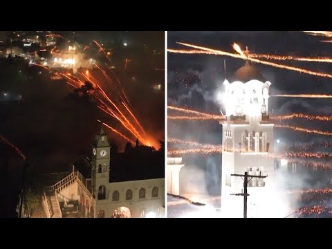 These Two Rival Greek Churches Hold A \