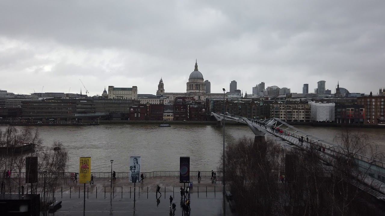 Snapshot 90 / View from the Balcony at Tate Modern / London - YouTube