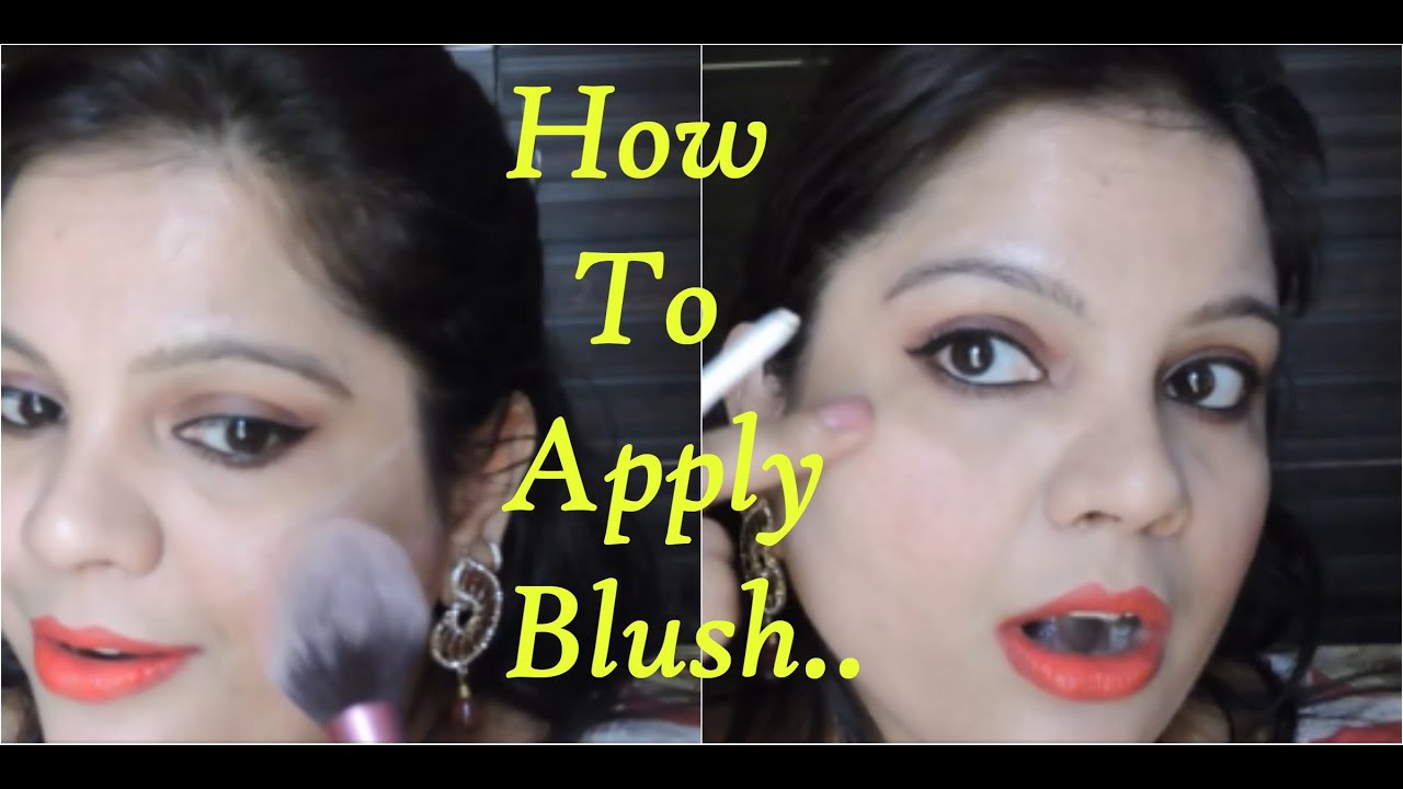 How To Apply Blush | Basic Makeup for Beginners - YouTube