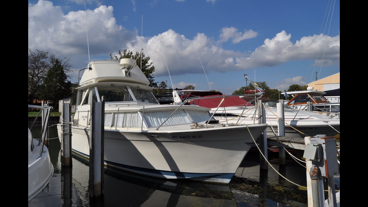 1971 Chris Craft 31 Commander - YouTube