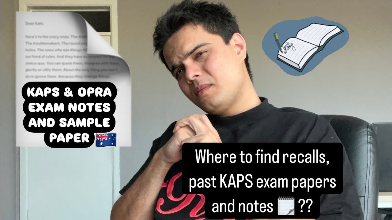 COMPLETE GUIDANCE on Where to find recalls, Past Exam papers and ...