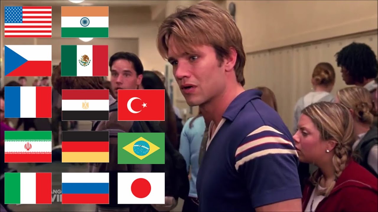 "Jesus, Parker, you are a freak" In Different Languages - YouTube