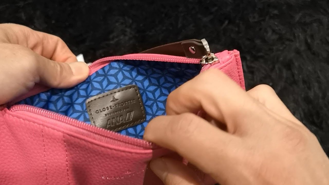 2022 | ANA Business Class Amenity Kit | GLOBE-TROTTER - YouTube