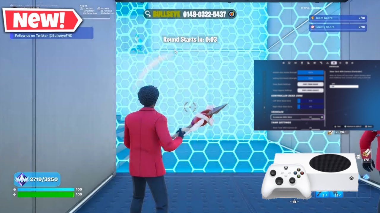 Xbox Controller🎮 Fortnite Piece Control 2v2🎯 Gameplay + BEST Controller ...