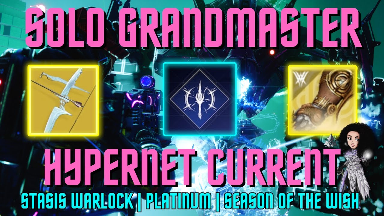 Solo Grandmaster Nightfall HyperNet Current - Stasis Warlock - Season ...