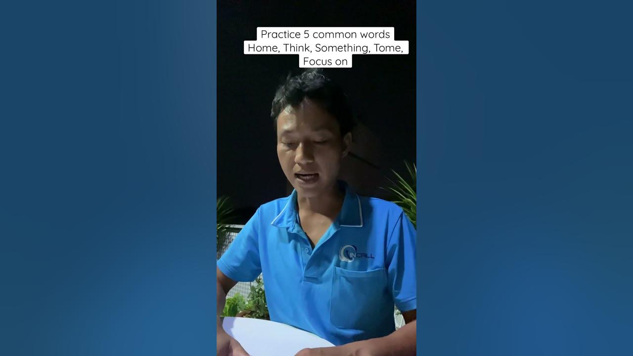Practice some common words - YouTube