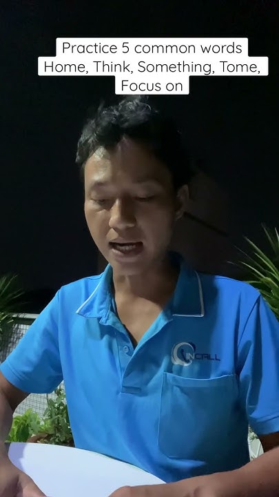 Practice some common words - YouTube