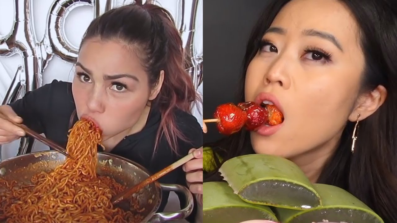 Famous MUKBANGERS Most Viewed VIDEO - YouTube