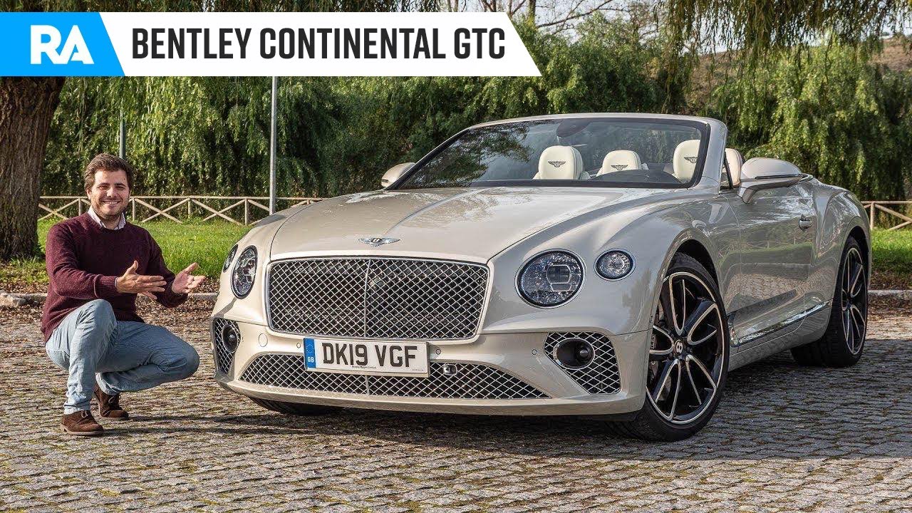 Bentley Continental GTC (635 cv). Luxo a CÉU ABERTO! - YouTube