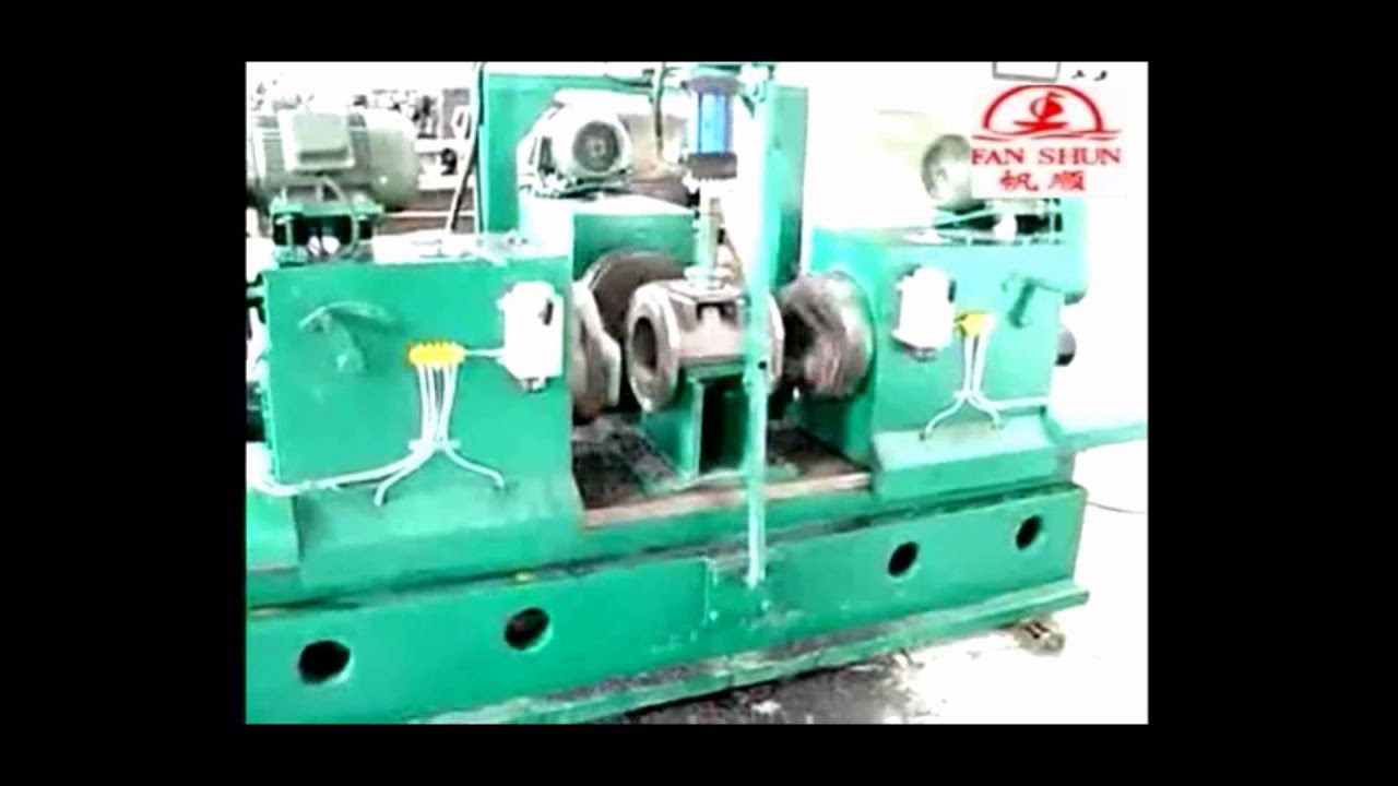 Valve Processing Milling Machine - YouTube