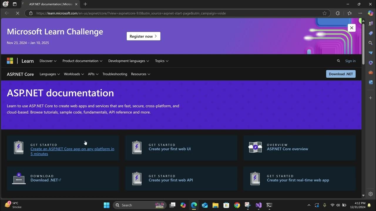 Install ASP.NET 2022 - YouTube