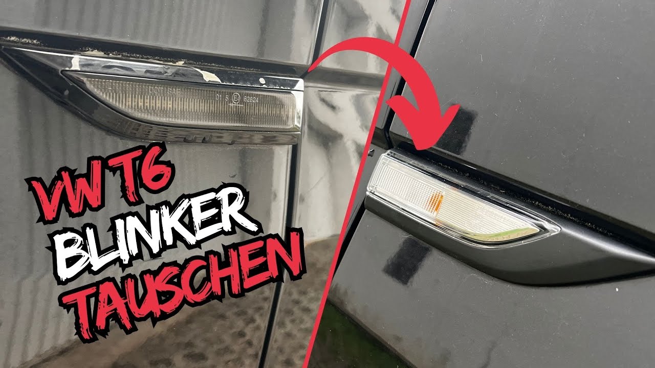 VW T6 - (Seiten)Blinker ausbauen / einbauen / tauschen | Tutorial | Its ...