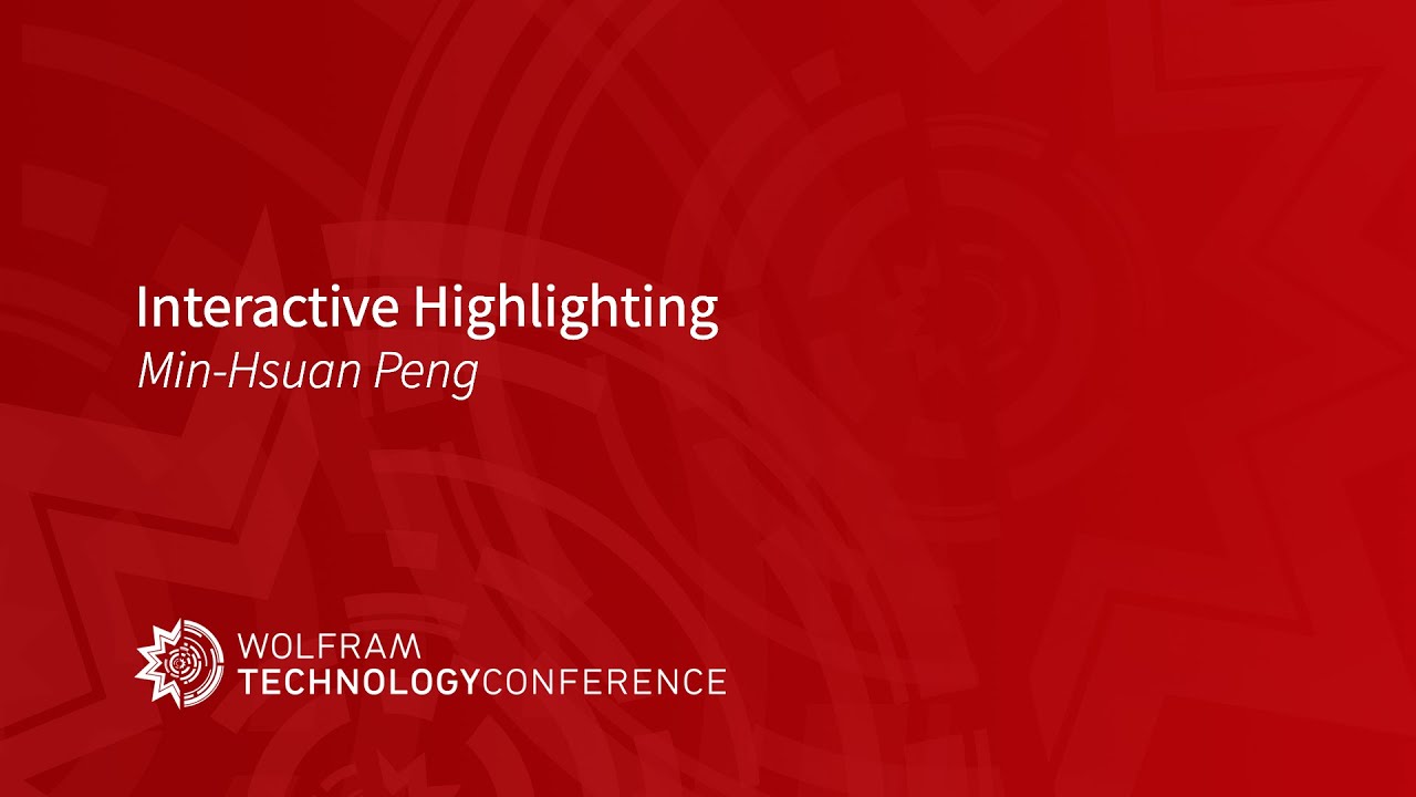 Interactive Highlighting - YouTube