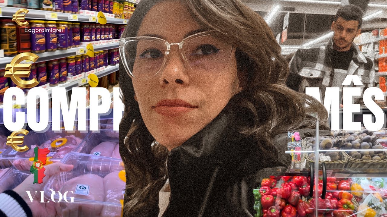 🇵🇹Compras do mês no Continente e Pingo Doce | Quanto gastei? | Ganhei 80€ do Pingo Doce - YouTube