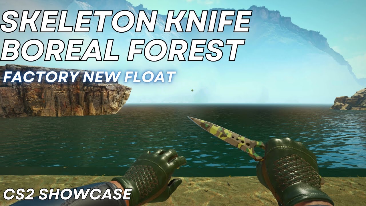 Skeleton Knife Case Hardened | CS2 Skin Showcase #885 - YouTube