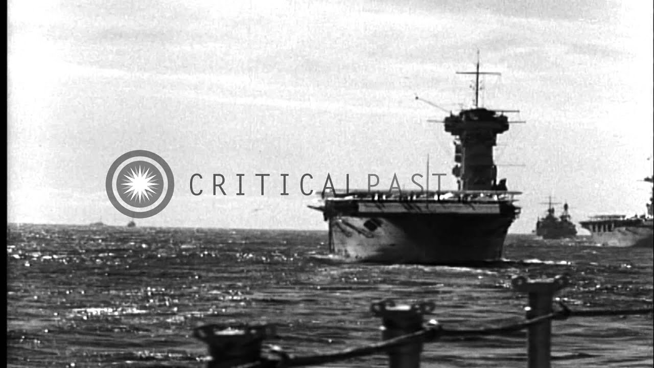 U.S. Navy warships on maneuvers in Pacific Ocean during Fleet Problem ...