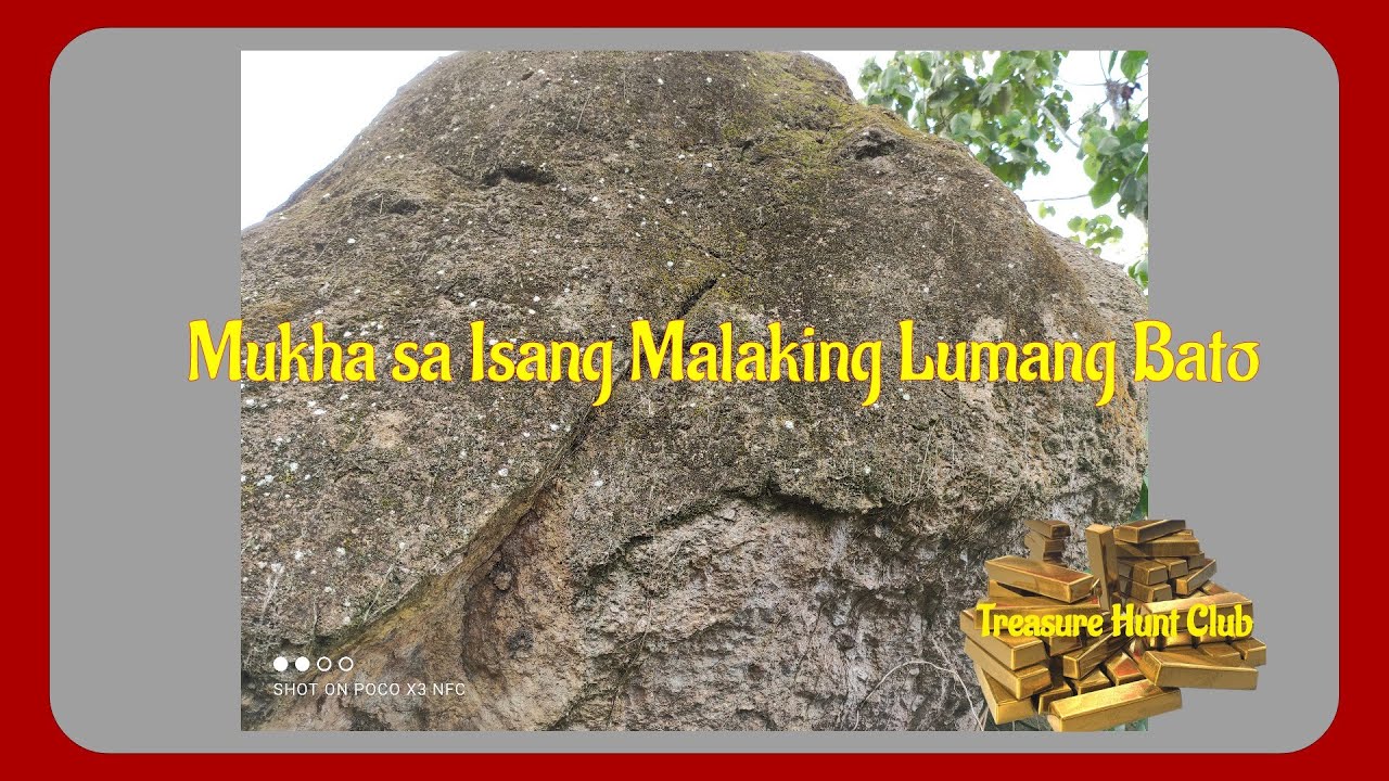 Mukha sa Isang Malaking Lumang Bato | Yamashita Treasures - YouTube