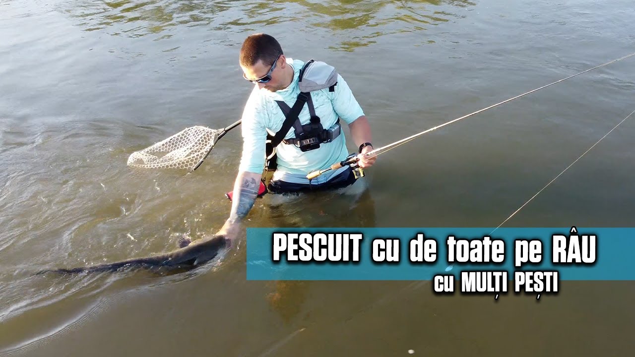 SOMNUL de dupa CLEAN e cel mai bun. PESCUIT cu PESTI MULTI pe RÂU ...
