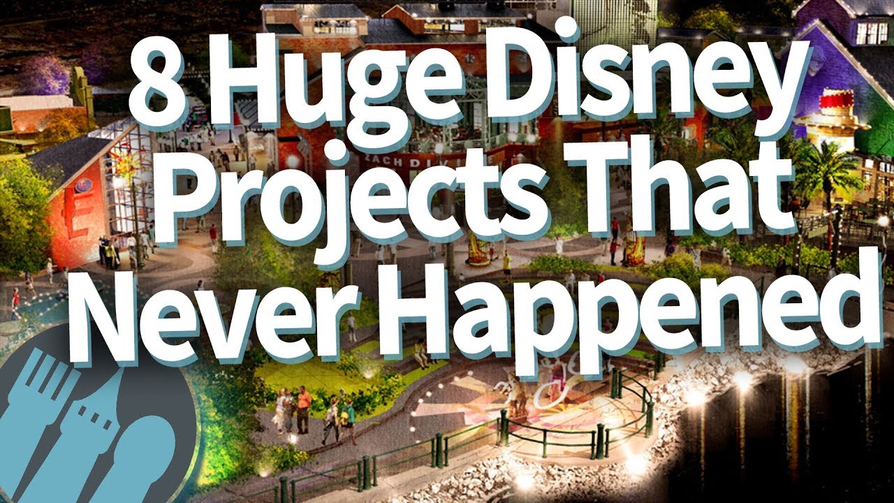 8 Huge Disney Projects That Never Happened - YouTube