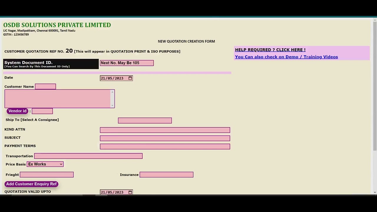 Unique QUICK LINKS Feature in simpliRP ERP For MSME ERP SME ERP - YouTube