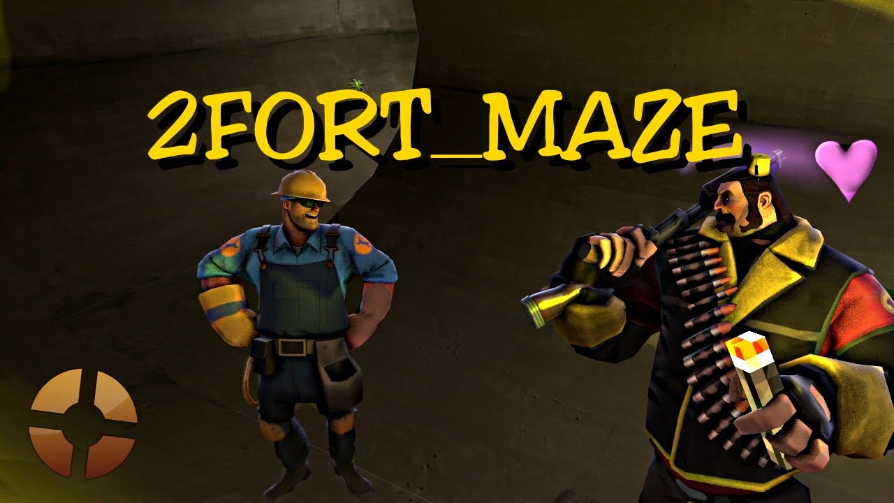 [TF2] 2Fort but the Sewers are now a Maze - YouTube