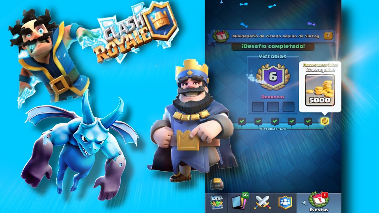COMO COMPLETAR EL DESAFÍO DE SIRTAG// -15 MINUTOS// CLASH ROYALE// Mike ...