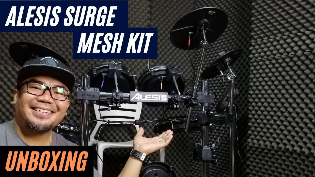 ALESIS SURGE MESH KIT - UNBOXING - YouTube