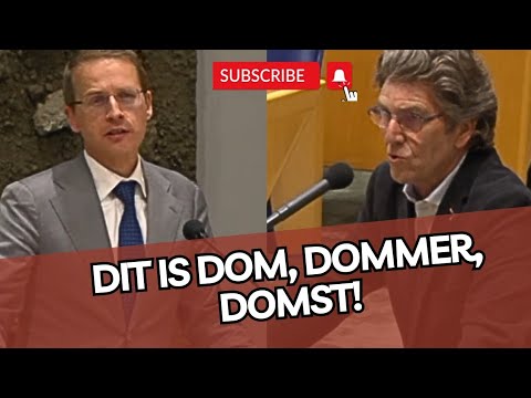 PVV'er Boutkan gaat TEKEER tegen partijgenoot Omtzigt! 'Dit is DOM ...