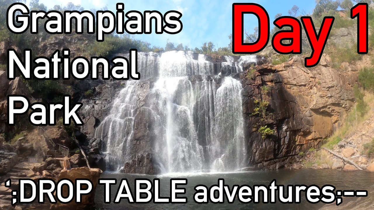 The Grampians - Day 1 - Mackenzie Falls, Broken Falls, Zumsteins, Reed ...