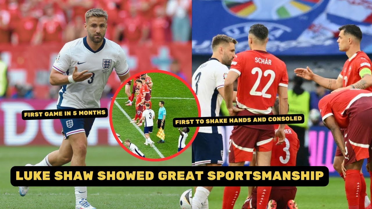 Luke Shaw Showed Great Sportsmanship By Not Celebrating In Front Of ...