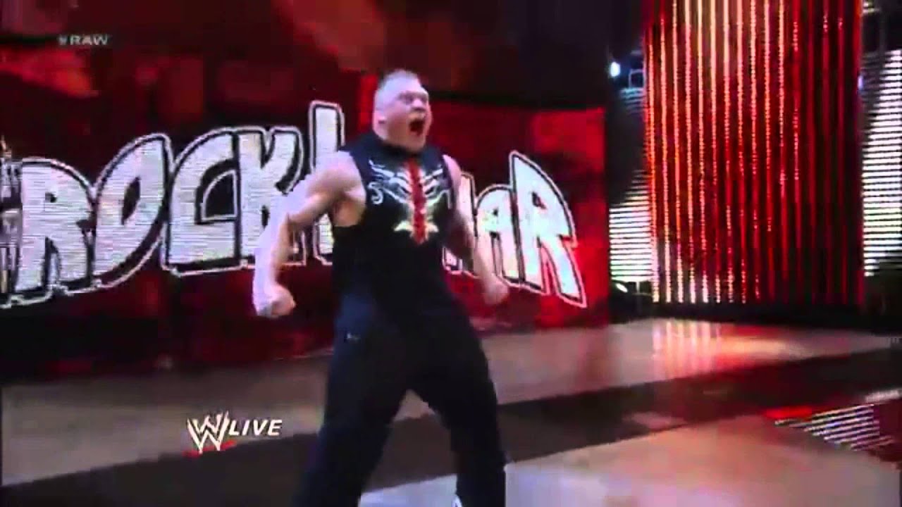 Brock Lesnar Screaming Like a Goat Screaming Like a Human - YouTube