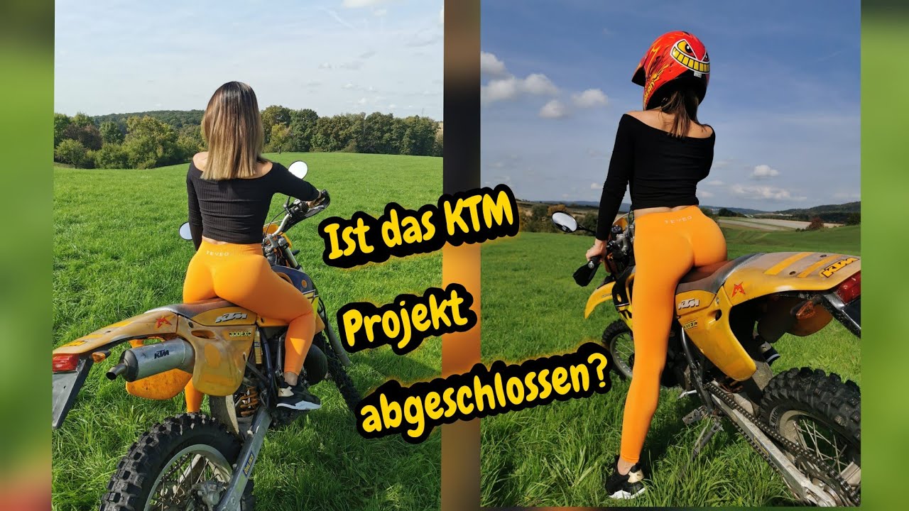 KTM EXC/EGS 300 Enduro bereit zum Einsatz - Fahrvideo - YouTube