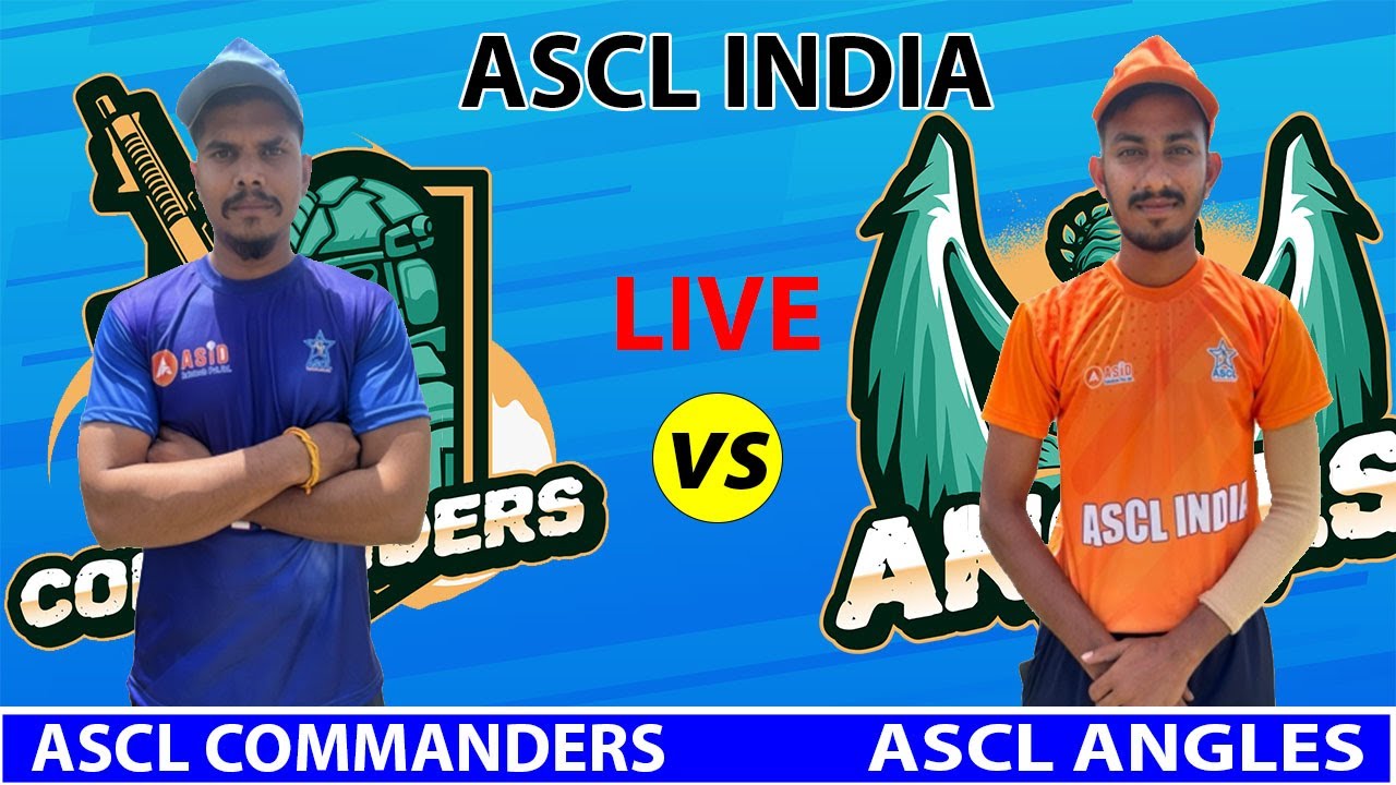 Live Match | ASCL INDIA COMMANDERS U-23 VS ASCL INDIA ANGELS U-23 Match-1#cricket - YouTube