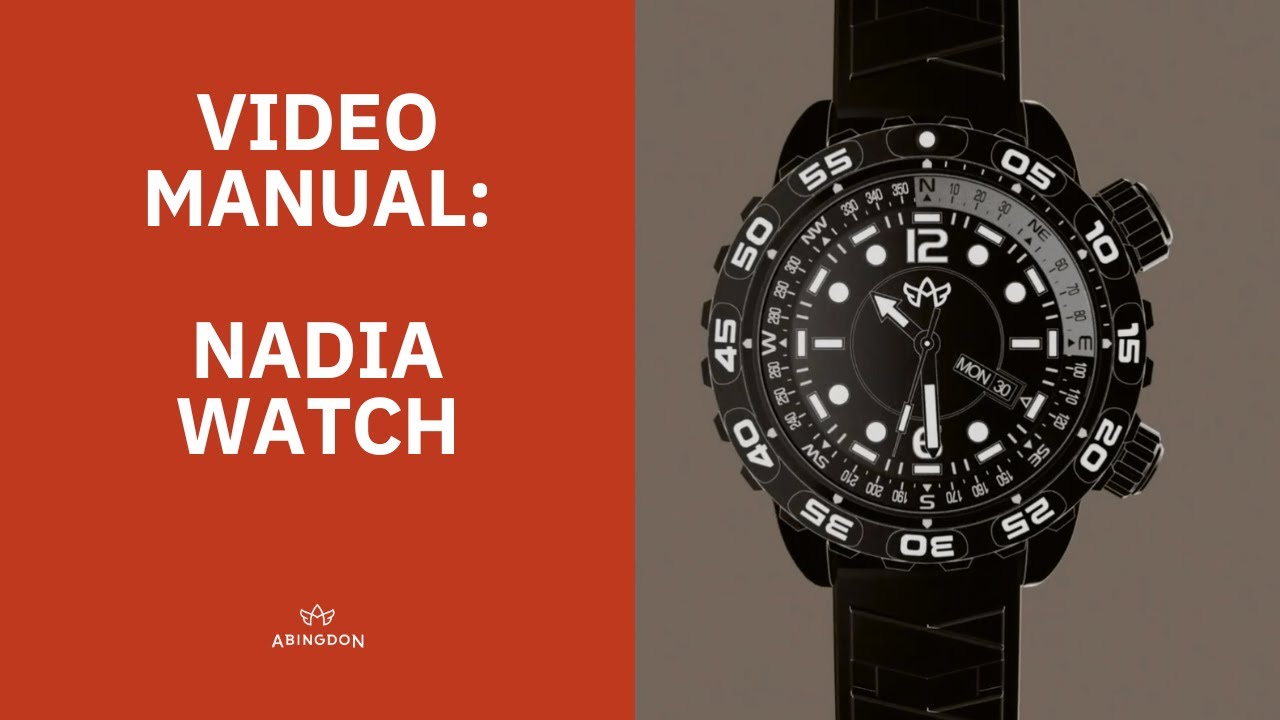 Nadia Watch - Instructional Video Manual (Seiko TMI NH06 movement ...
