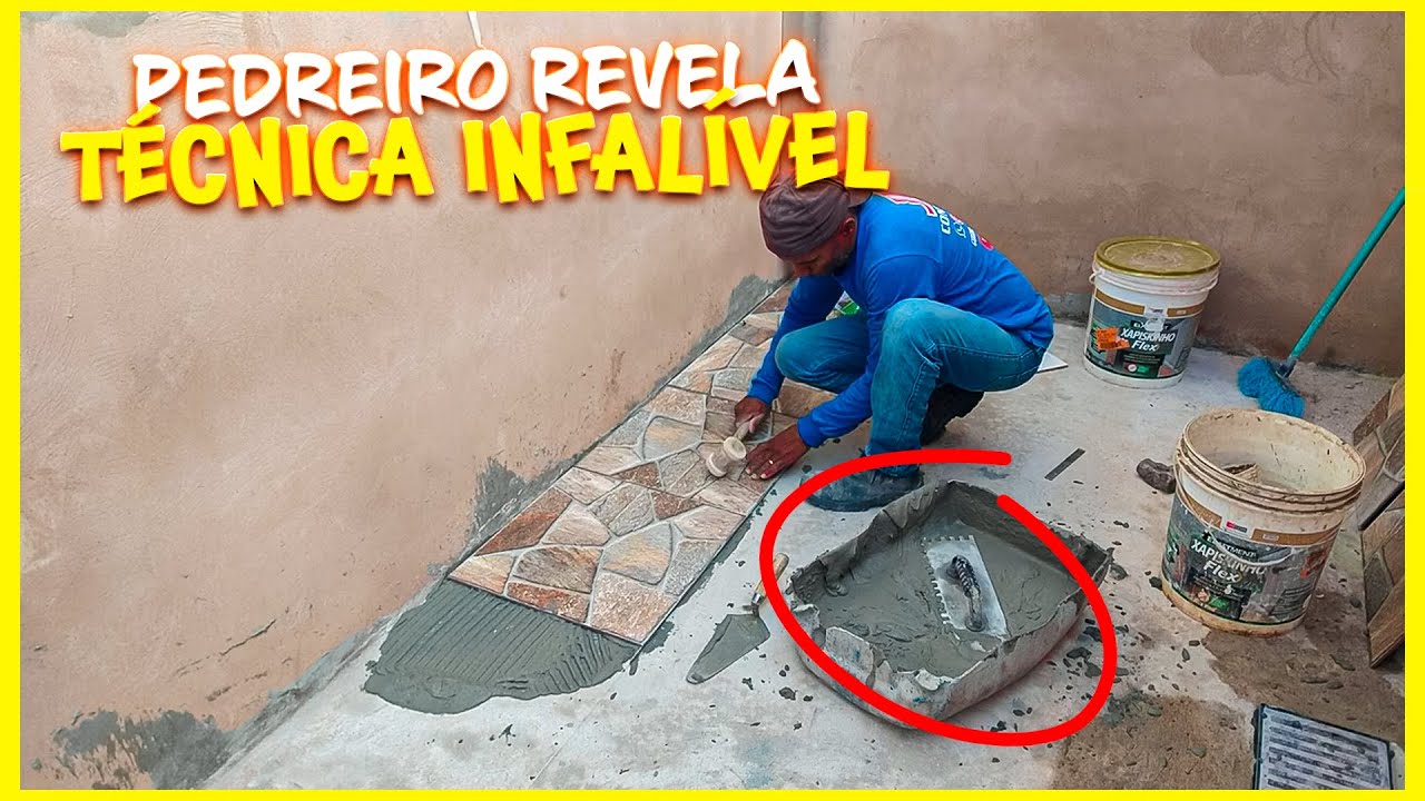 Pedreiro REVELA técnica INFALÍVEL para assentar o piso PERFEITAMENTE ...