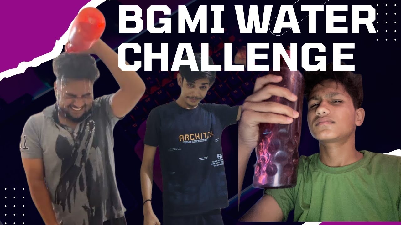 BGMI WATER CHALLENGE||UNLIMITED FUN||A4W YT - YouTube