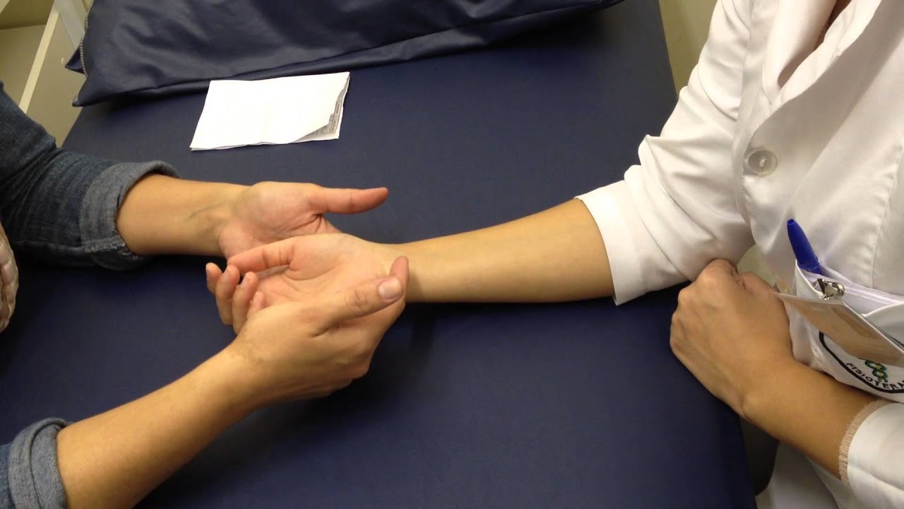 Sinal de Tinel no punho - YouTube