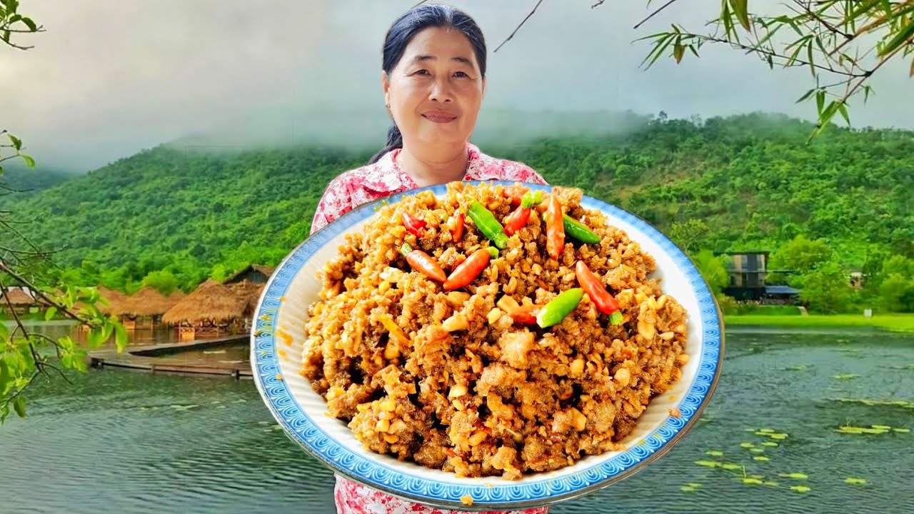 Prahok ktis famous khmer ricipe - Cooking with family is very delicious ...