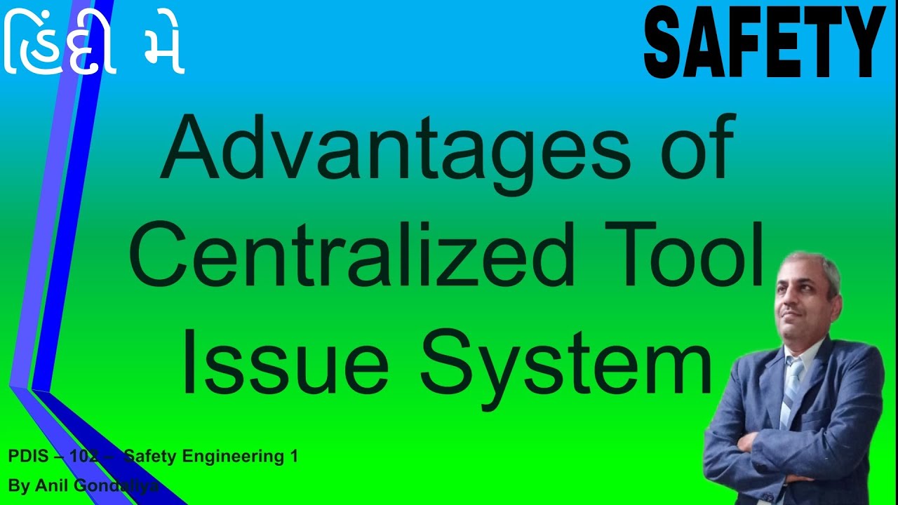 Advantages of Centralized Tool Issue System - YouTube