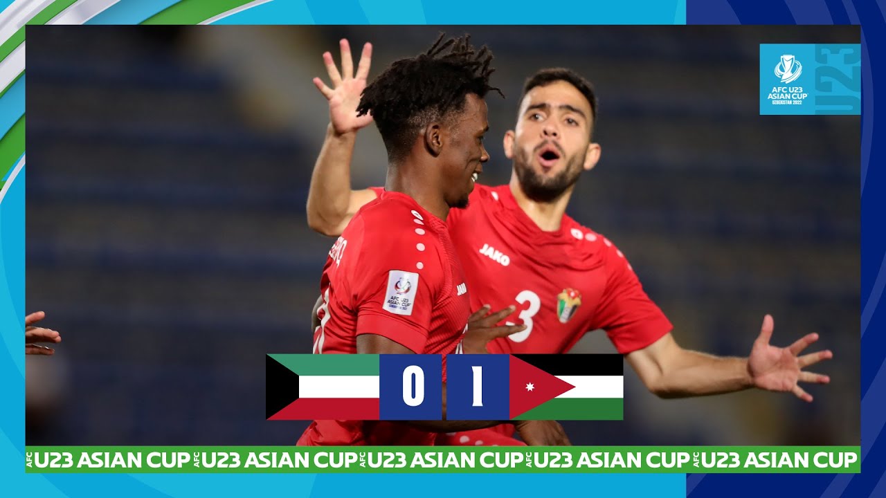 #AFCU23 - Group B | Kuwait (KUW) vs Jordan (JOR) - YouTube