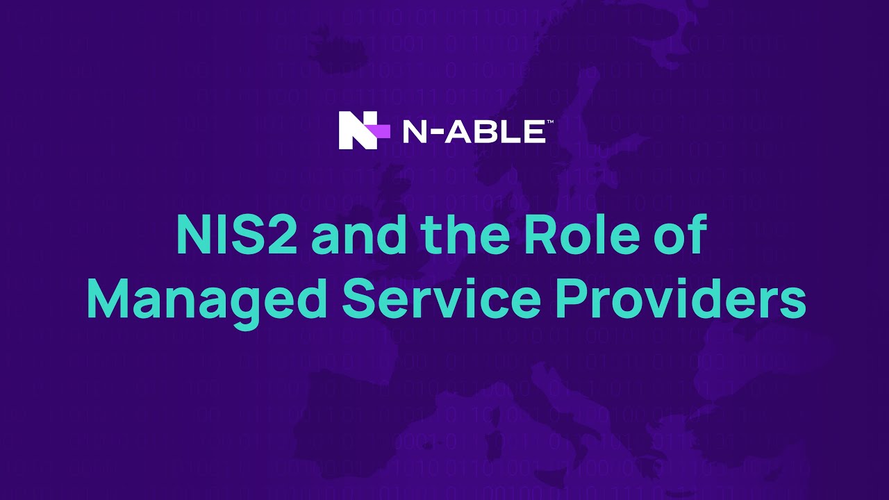 What does NIS2 mean for MSPs? - YouTube