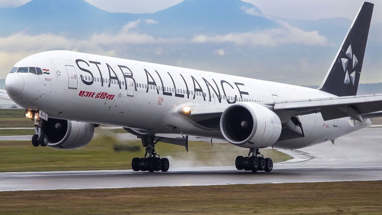 11 MINS WINDY AVIATION VIDEOGRAPHY | 777, 787, 737, A320 | Plane ...